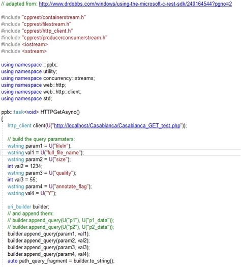 Solved C Cpprestsdk POST Question Experts Exchange