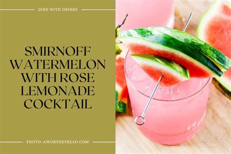 11 Pink Lemonade Smirnoff Cocktails Thatll Tickle Your Fancy