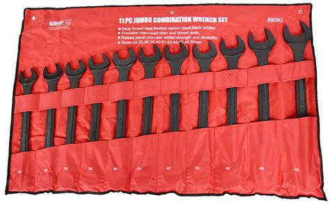 Grip 11pc Metric Jumbo Spanner Set Robsons Tool King Store