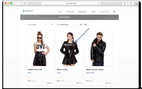 WooCommerce Product Quick View Plugin Extendons