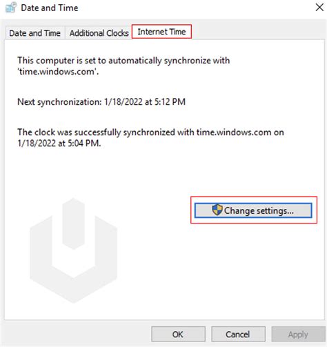 How To Synchronize The Clock In Windows With Internet Time Servers