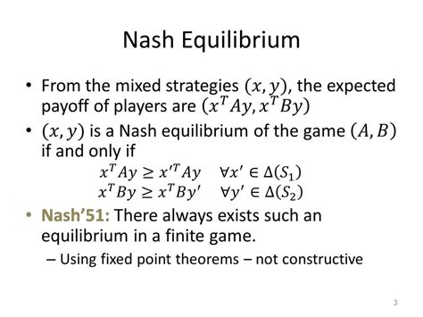 Ppt Computation Of Nash Equilibrium Powerpoint Presentation Free Download Id1831296