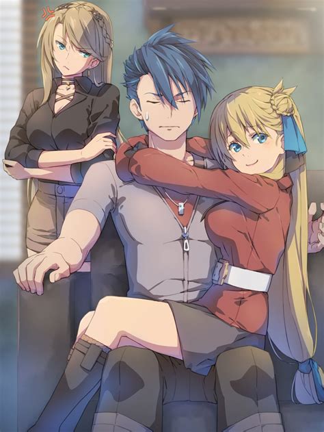 Agnes Claudel Elaine Auclair And Van Arkride Eiyuu Densetsu And 1