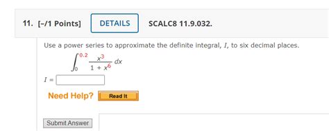 Solved Points DETAILS SCALC Use A Power Chegg Com