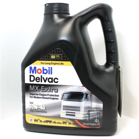 Масло моторное MOBIL DELVAC MX Extra 10W40 п/синт 4л10W40MX, 152538