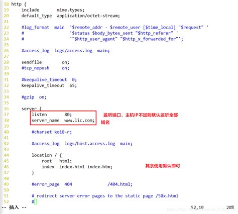 nginx网站服务配置，图文详解（超详细） nginx 配置网页 csdn博客