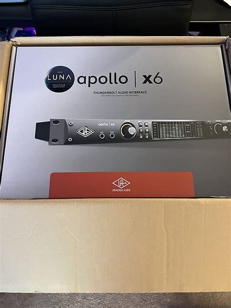 Universal Audio Apollo X6 Thunderbolt 3 Audio Interface Reverb