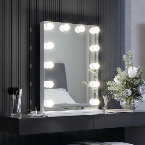 Spegel Med Belysning Hollywood Karmen Ruke