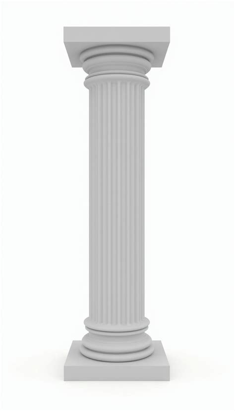 Quadrangular Castel Column On White Background Stable Diffusion Online Quadrangular Castel Column On White Background Stable Diffusion Online