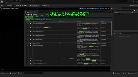 Console Tweak In Code Plugins Ue Marketplace