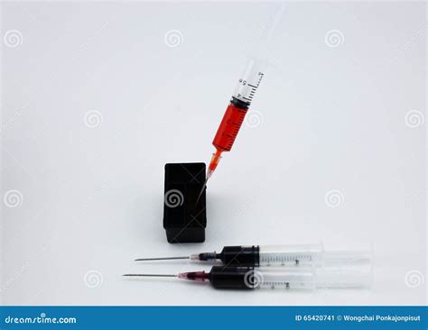 Refilling Ink Cartridges Stock Image Image Of Cartridges 65420741