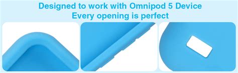 Silicone Soft Case Compatible With Omni Pod 5 Device