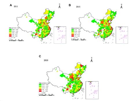Spatial And Temporal Evolution Of Chinas Urban Pollution Composite Download Scientific Diagram