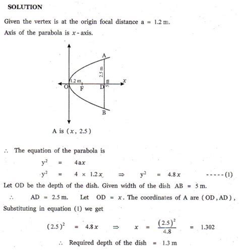 Conic Sections Examples With Solutions Astonishingceiyrs