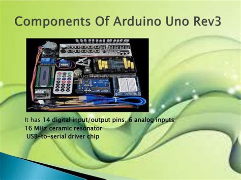 Ppt Arduino Uno Rev3 By Robomart Powerpoint Presentation Free