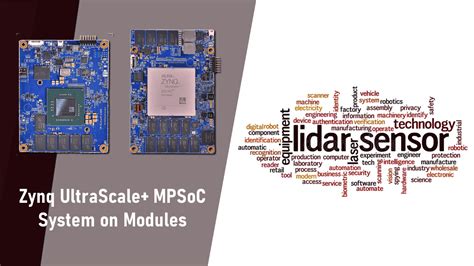 Zynq Ultrascale Mpsoc System On Modules For Lidar Iwave Systems