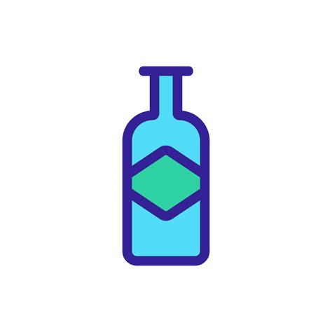 Whisky Icon Vector Isolated Contour Symbol Illustration 9904688 Vector