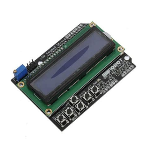 1602 lcd keyboard arduino shield roboticsdna