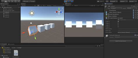 interaksi object pada unity 3d