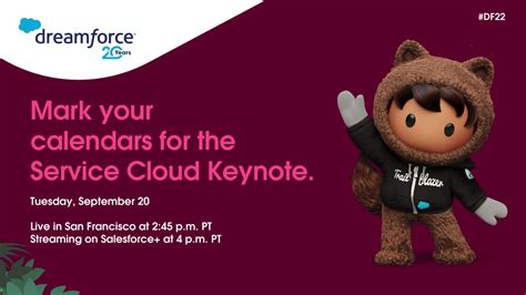 Salesforce For Service On Linkedin Service Cloud Keynote Dreamforce