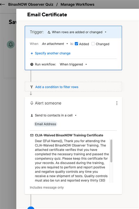 Alert Someone Automation Not Including Attachments Smartsheet Community