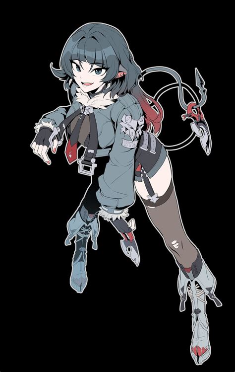 Jane Doe Zenless Zone Zero Drawn By Yogertchip Danbooru