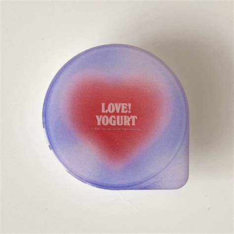 포프트 포프트 러브 요거트 그립톡 바이올렛 레드 위시버킷