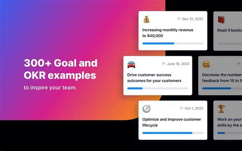 Free OKR And Goal Examples Track OKRs With Hypercontext By Spinach