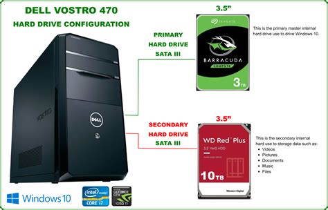 ‎adding a new internal hard drive 3 5 10tb as secondary slave to