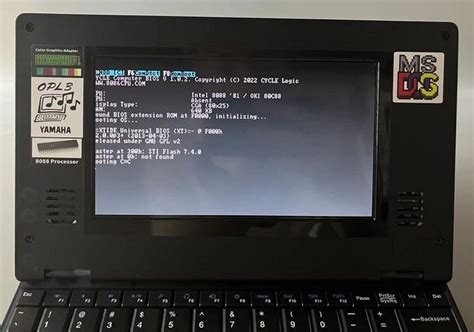 Weird AliExpress Laptop With Intel CPU Will Take You Back To The MS DOS Era Updated Ars