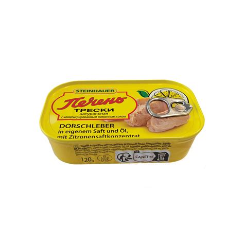 Cod Liver With Lemon