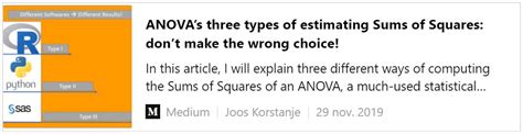 Jkds Anova Types Of Sums Of Squares