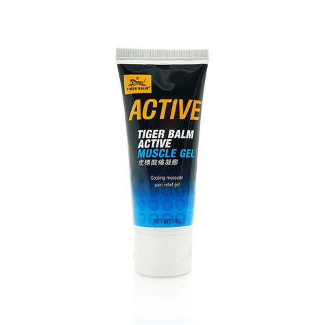 Tiger Balm Active Muscle Gel Fast Acting Muscle Relief