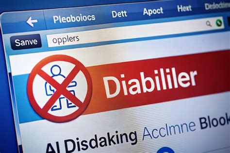 please disable ad blocker web browser banner illustration premium ai