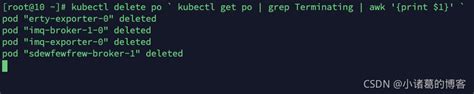 K8s批量删除pod（批量删除资源）kubectl Delete Po 批量 Csdn博客