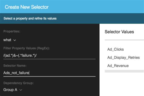 Selectors Anodot