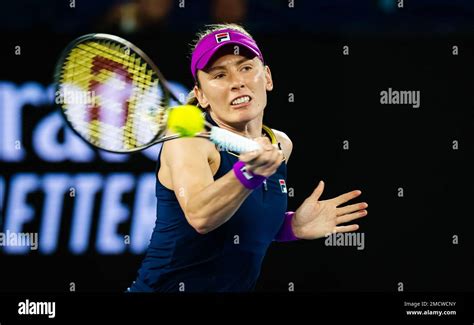 Ekaterina Alexandrova Of Russia In Action During The Third Round Of The