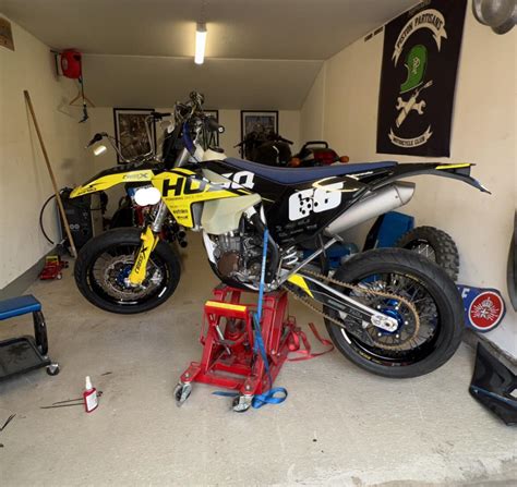 My New To Me 2018 Fe 450 Husqvarna My First Supermoto And Im Stoked