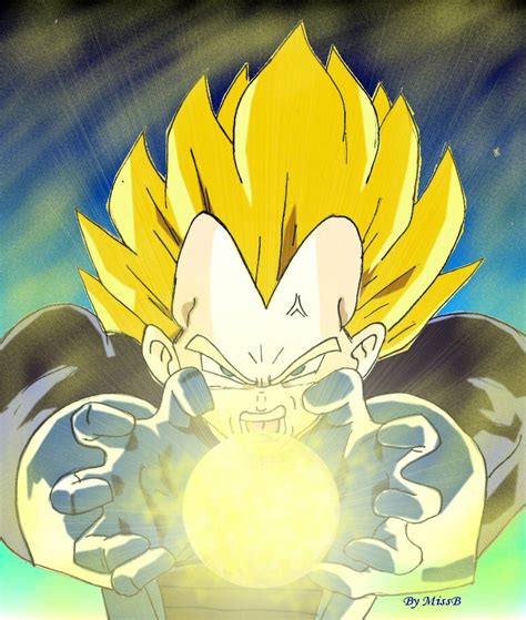 Vegeta Final Flash By Misspsyb On Deviantart