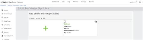 Ops Center Backup And Restore Using Protector