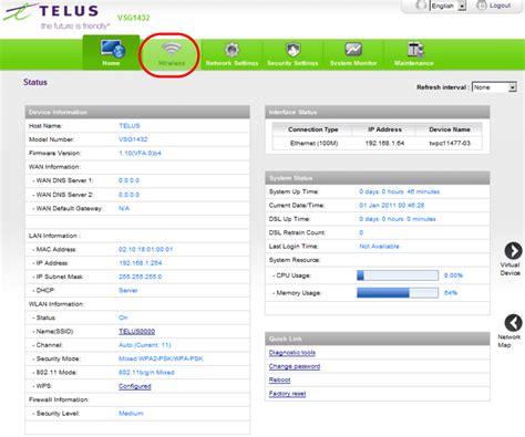 Telus Router Login 19216811 Telus Router Login 19216811