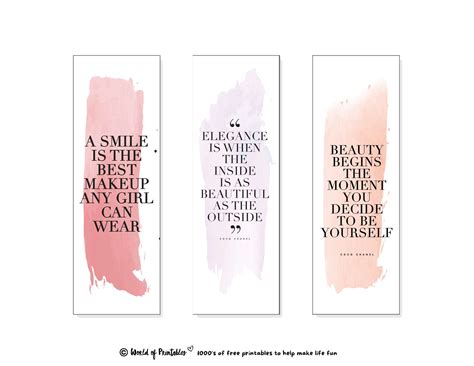 100 Best Bookmark Quotes World Of Printables