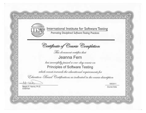 Iist Cert Principles Of Software Testing Ppt