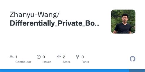 github zhanyu wang differentially private bootstrap