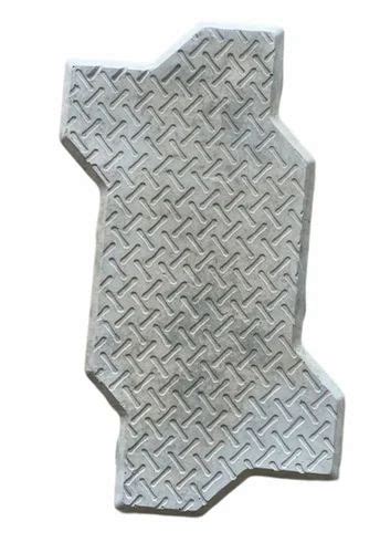 Concrete Zig Zag Paver Block Dimensions 10x4 Inch Thickness 50 Mm At ₹ 13 Piece In Panchkula