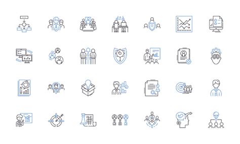 Organizer Line Icons Collection Tidy Arrange System Planner Streamline