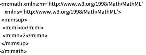 Exporting Xml—wolfram Language Documentation
