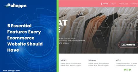 5 Essential Features Every Ecommerce Website Should Have