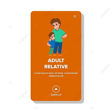 Adult Relative Vector Template Download On Pngtree