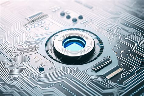 Premium Ai Image Advancing Technology A Matrix Of Digital Electronics Showcasing Cuttingedge